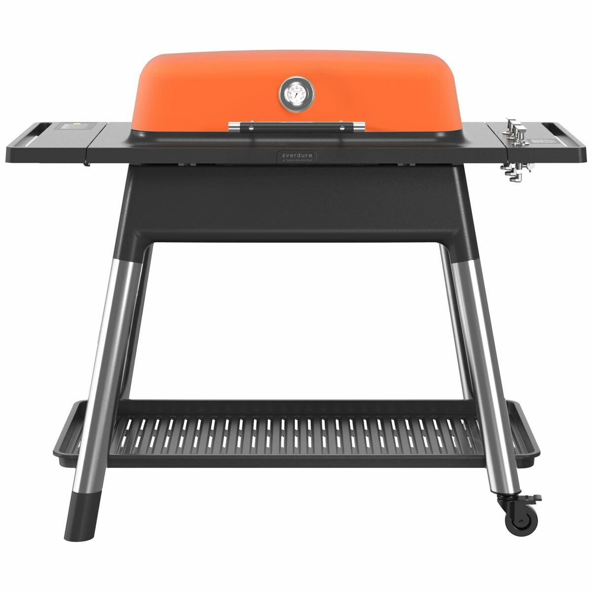 Everdure By Heston Blumenthal Furnace Three Burner Gas BBQ Orange E3G1OA Appliances Online Commercial
