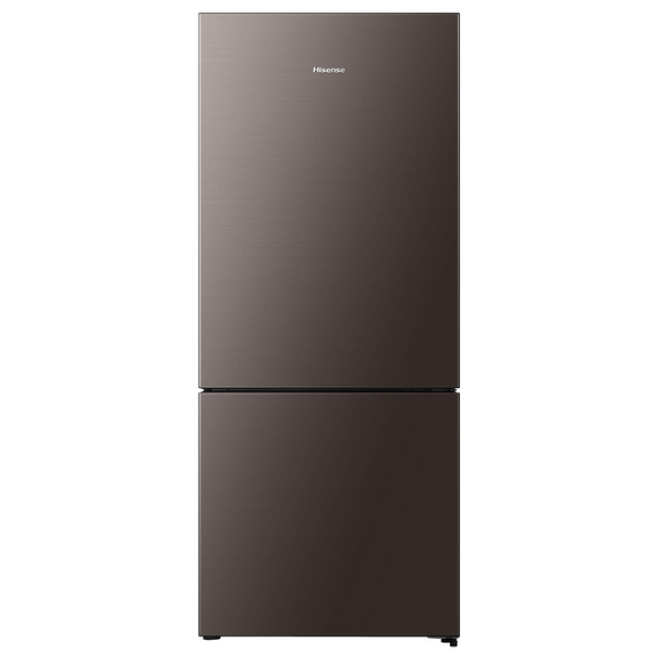 Hisense 417L Bottom Mount Refrigerator Taupe Steel HRBM418D Appliances Online Commercial